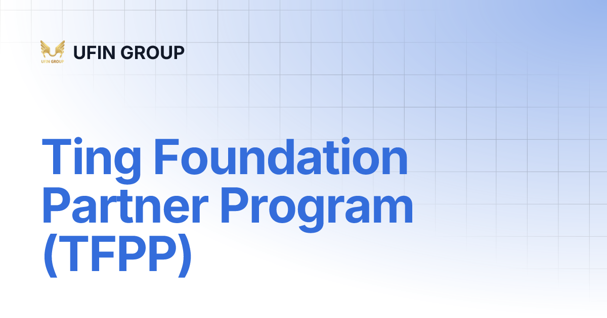 Ting Foundation Partner Program (TFPP) | UFIN GROUP